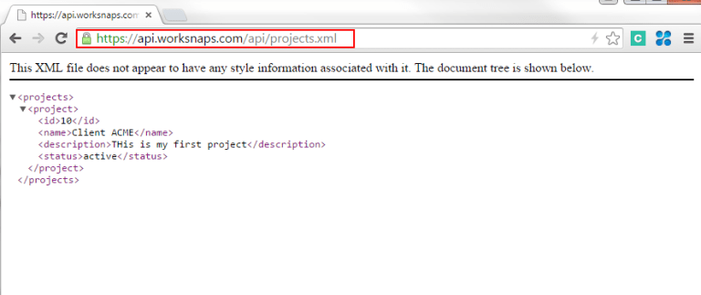 Change to Worksnaps API Entry URL | Worksnaps